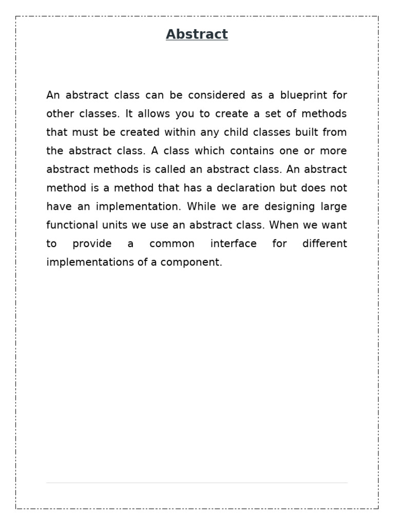 Abstrac1 Python | PDF