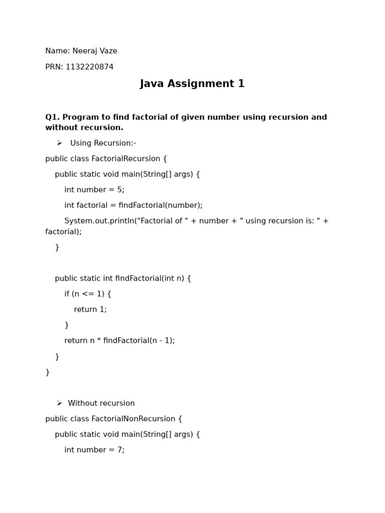 Java Assignment 1 (1132220874) | PDF