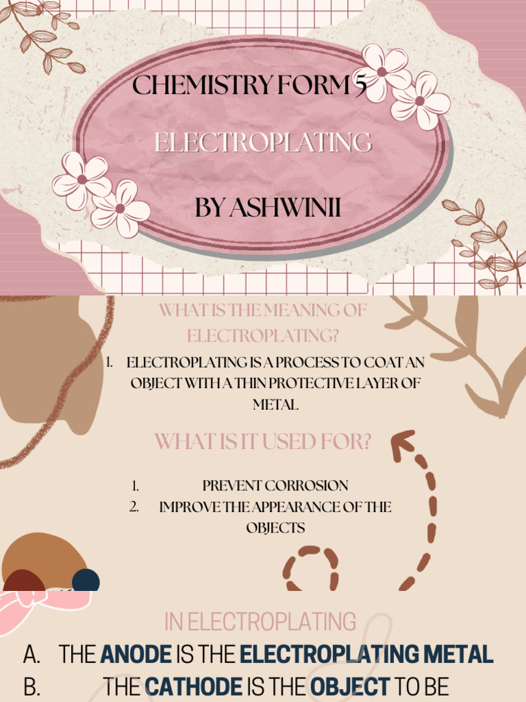 Electroplating PDF | PDF