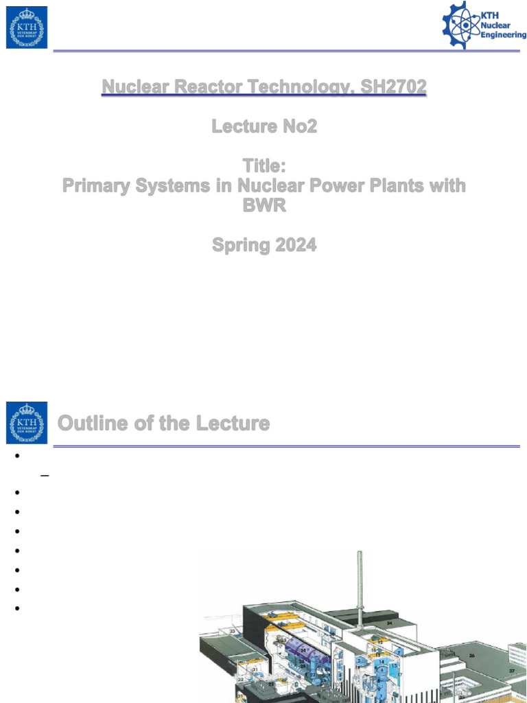 02 Primary System of BWR | PDF | Nuclear Fuel | Pressurized Water Reactor