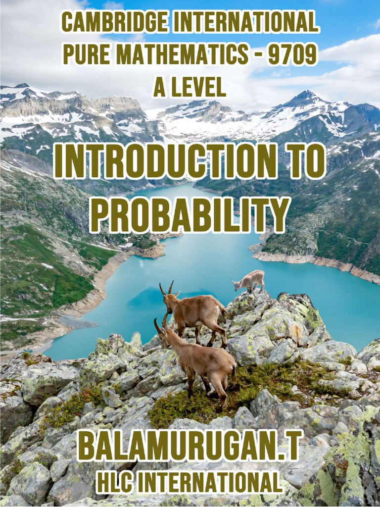 Module 2 - Introduction To Probability | PDF | Permutation | Consonant