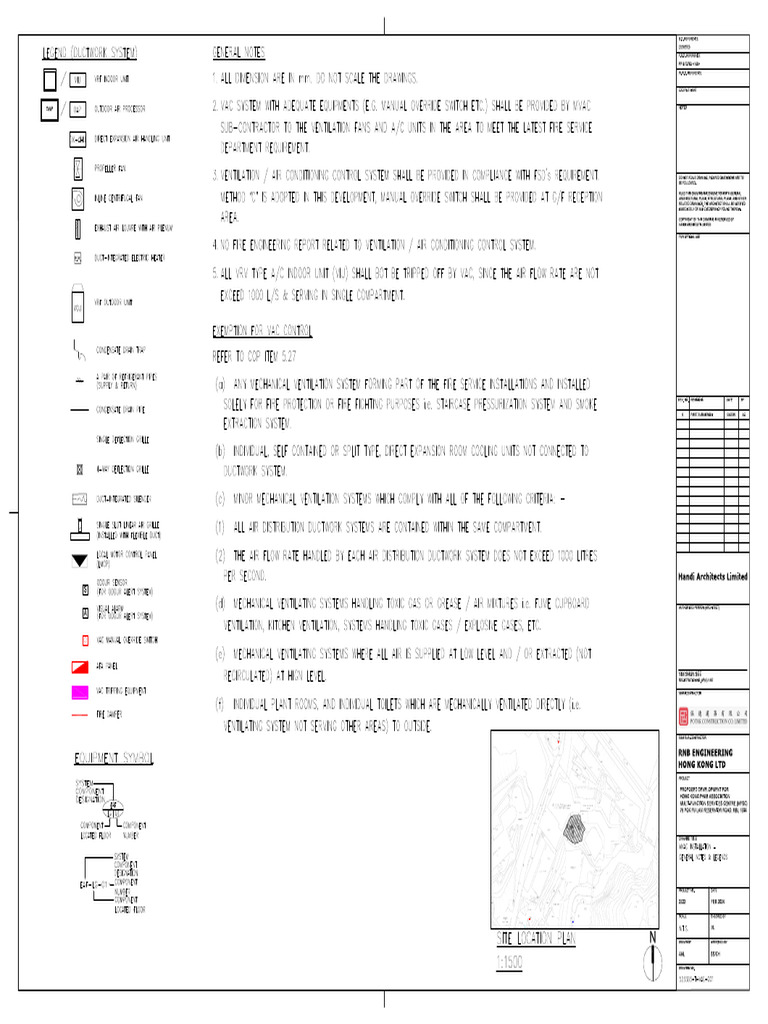 VAC Drawing Submission (20250402) | PDF