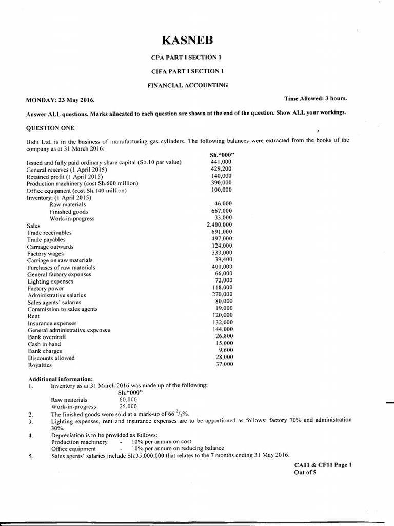 CA11 Financial Accounting-4 | PDF