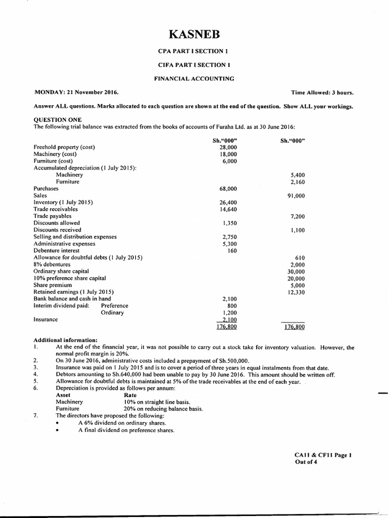 CA11 Financial Accounting-5 | PDF