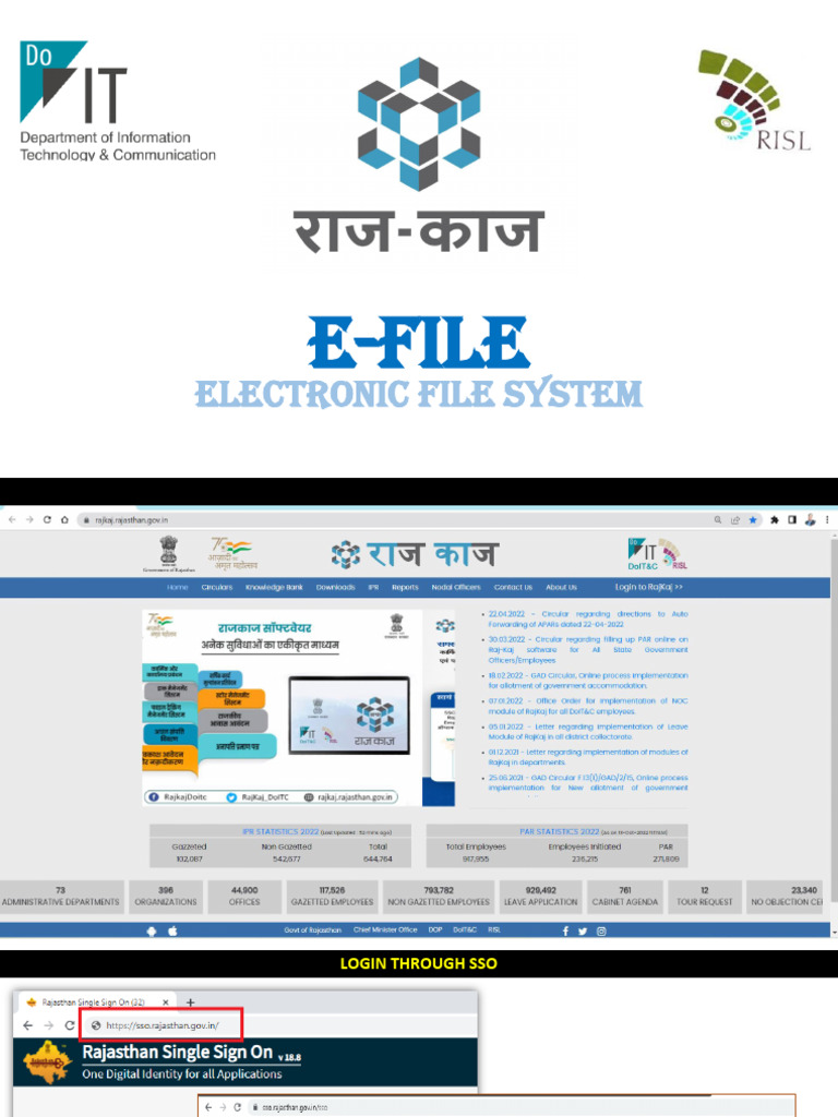 Efile Training PPT 1695617272 | PDF | System Software | Information Science