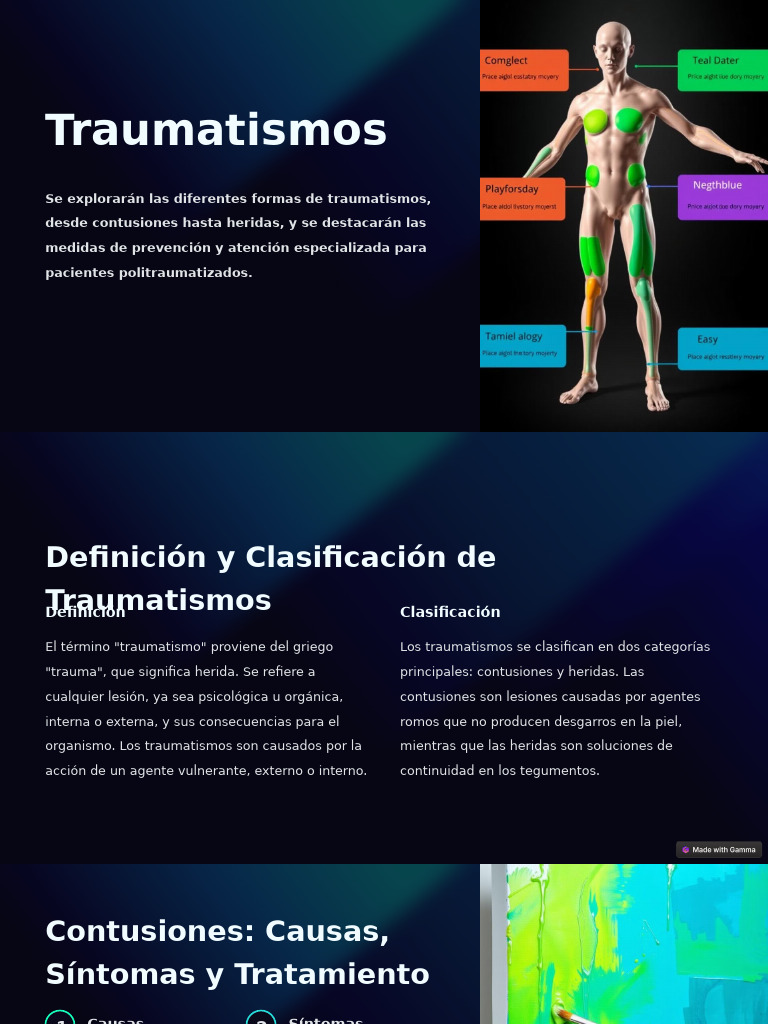 Traumatismos y Quemaduras | PDF | Quemar | Herida