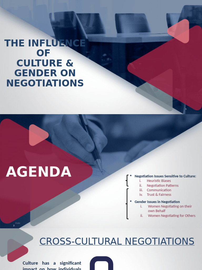 Influence of Culture and Gender On Negotiation | PDF | Heuristic | Negotiation