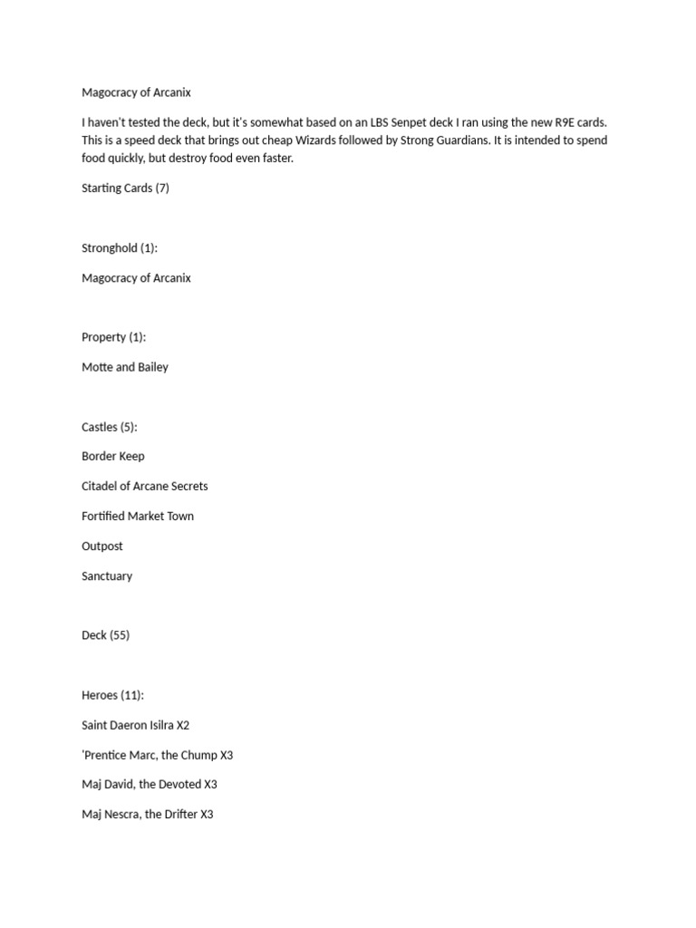 Magocracy of Arcanix | PDF