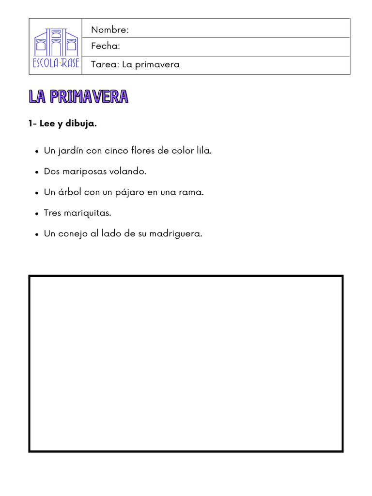 Primavera Actividades | PDF