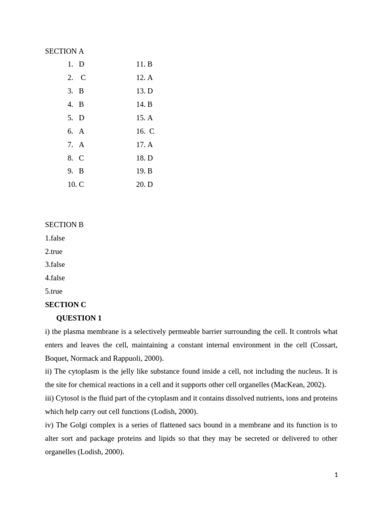 Chem 214 Assignment Sept 2024 - WITH REFERENCES - For Size Reduction | PDF | Glycolysis | Cell ...