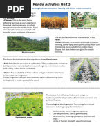 Chapter 3 Agriculture Class 8 Notes | PDF | Agriculture | Crops