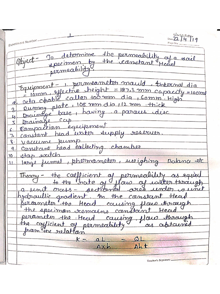 Geotech To Experiment | PDF