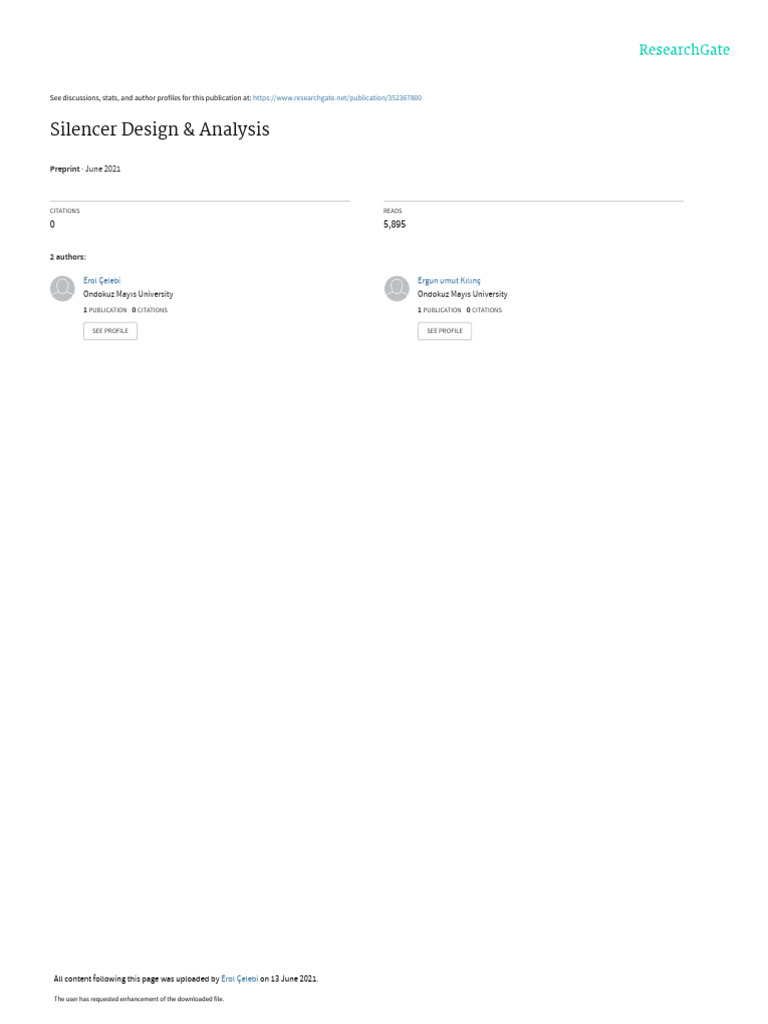 Silencer Design Analysis | PDF | Gun Barrel | Gun