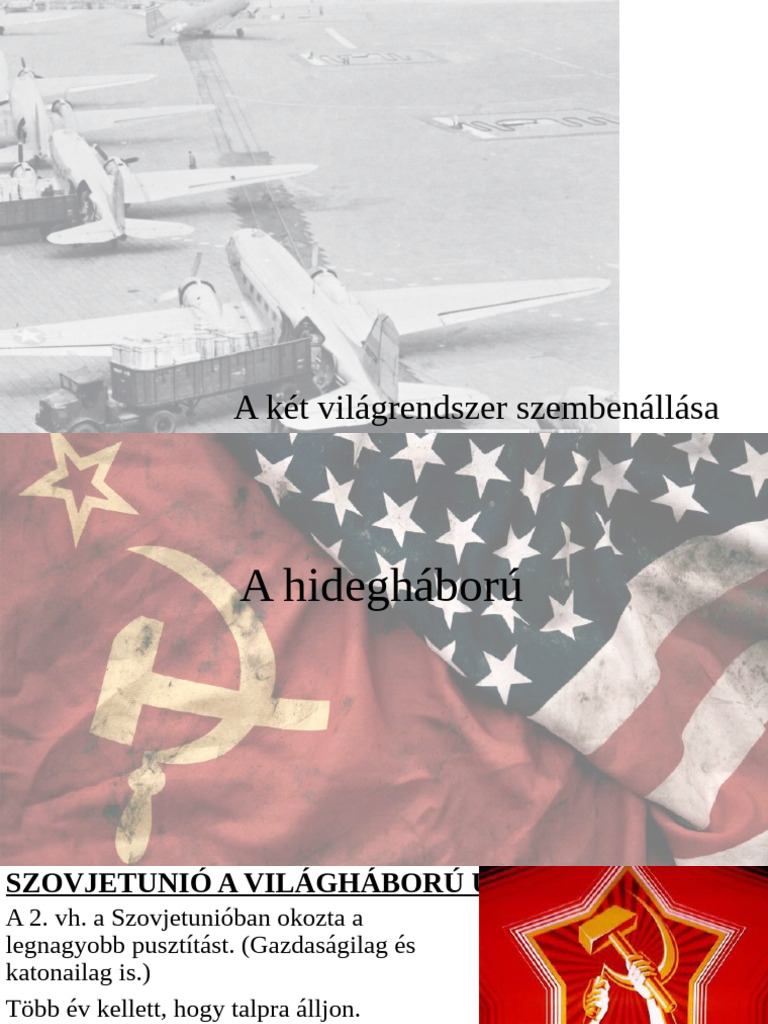 A Hidegháború | PDF