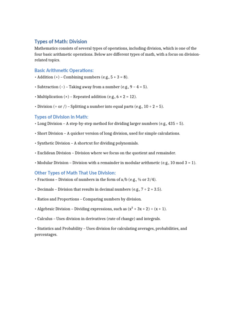 Types_of_Math_Division | PDF