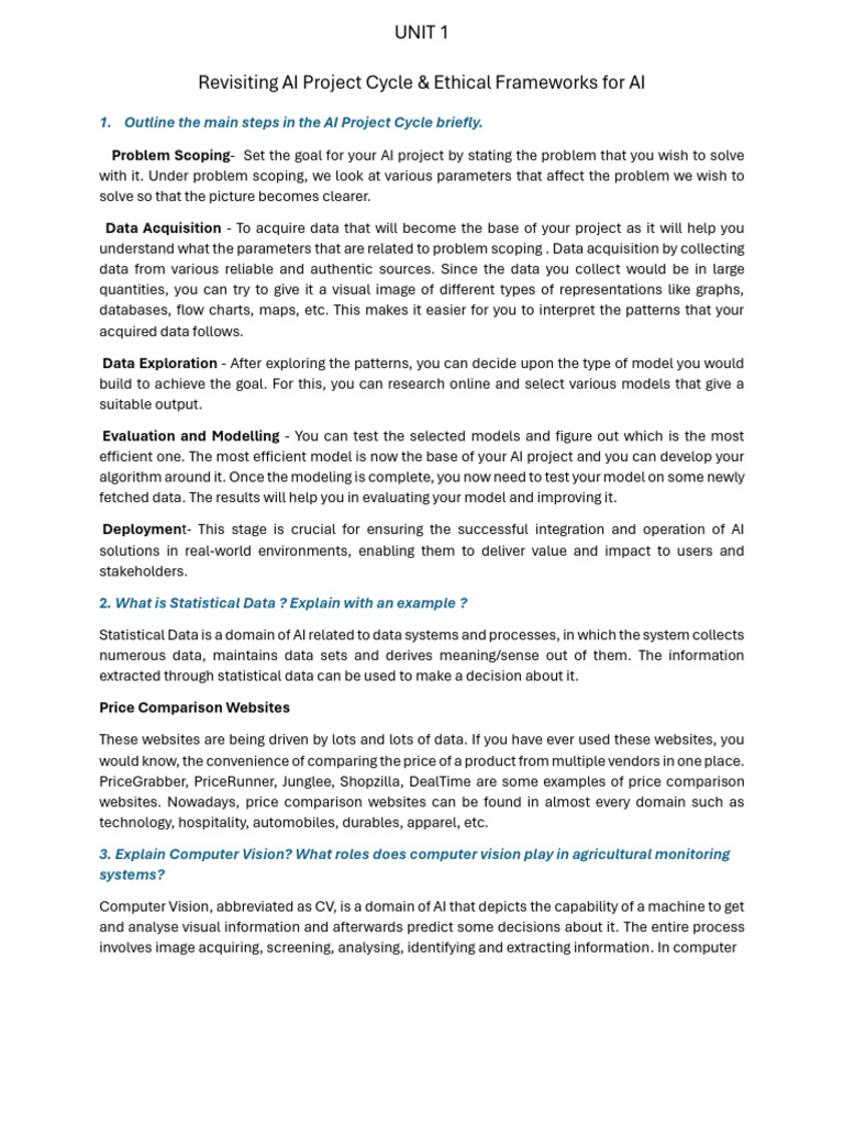 Ethical Frameworks in AI Development | PDF | Artificial Intelligence ...