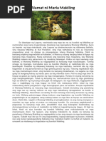 Buod NG Maria Makiling | PDF