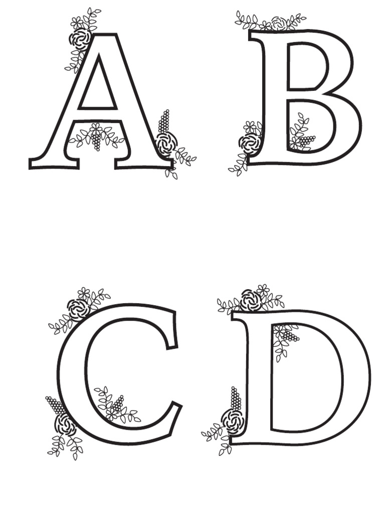 Free Hand Embroidery Alphabet Patterns | PDF