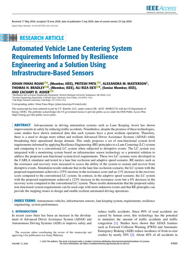 Resilient Lane Centering System Design | PDF | Image Segmentation | Safety