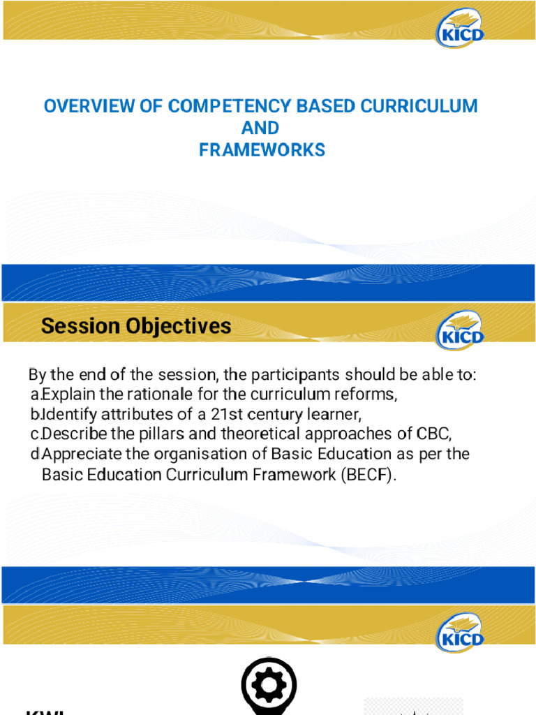 01 Overview of CBC and Frameworks- ToT_Phoenix | PDF