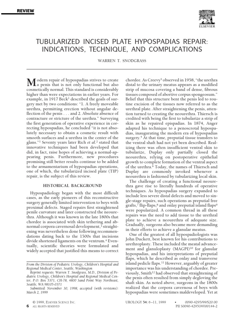 Tubularized Incised Plate Technique | PDF | Surgical Suture | Surgical ...