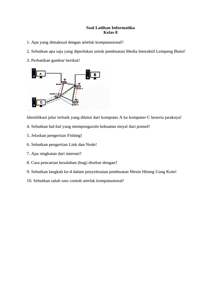 Soal Latihan Informatika | PDF