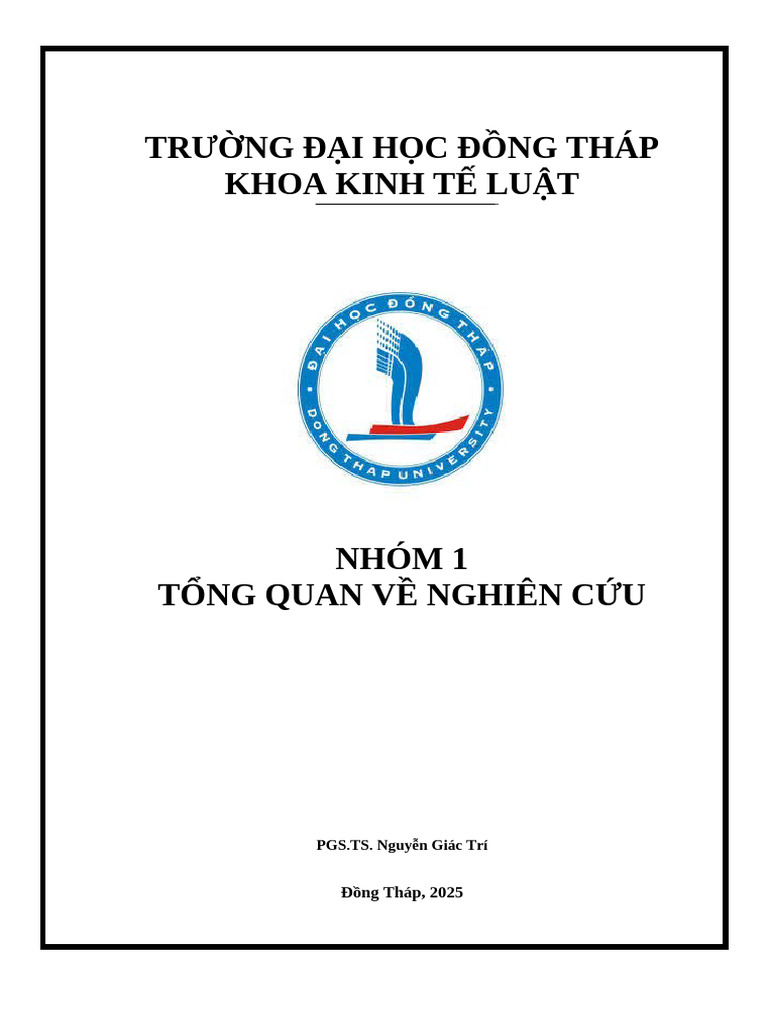 T NG Quan Nghiên C U | PDF