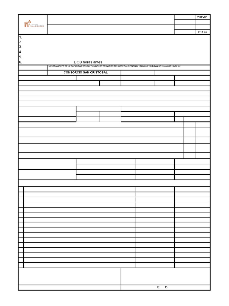 Permiso de Horario Extendido PDF | PDF