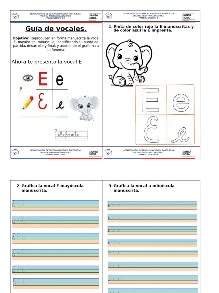 GUIA VOCAL E corregida | PDF