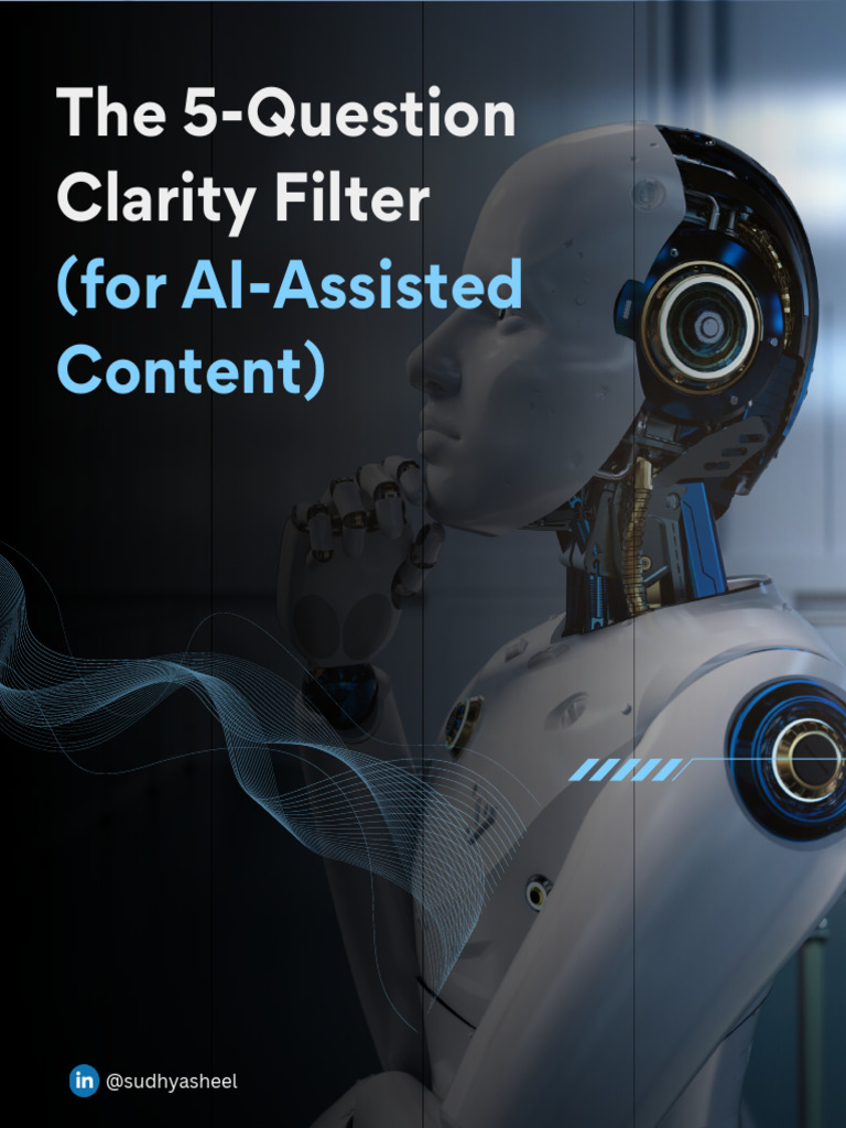 5 Essential Questions for AI Content Clarity | PDF