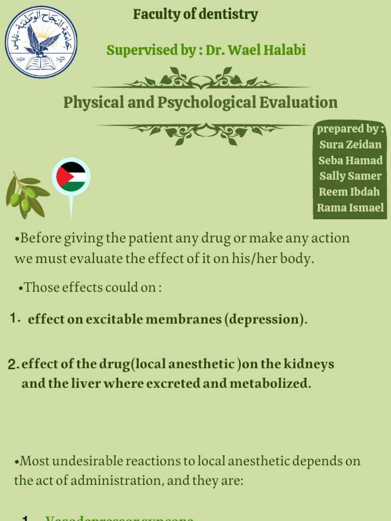 Supervised By: Dr. Wael Halabi: Faculty of Dentistry | PDF | Hepatitis ...