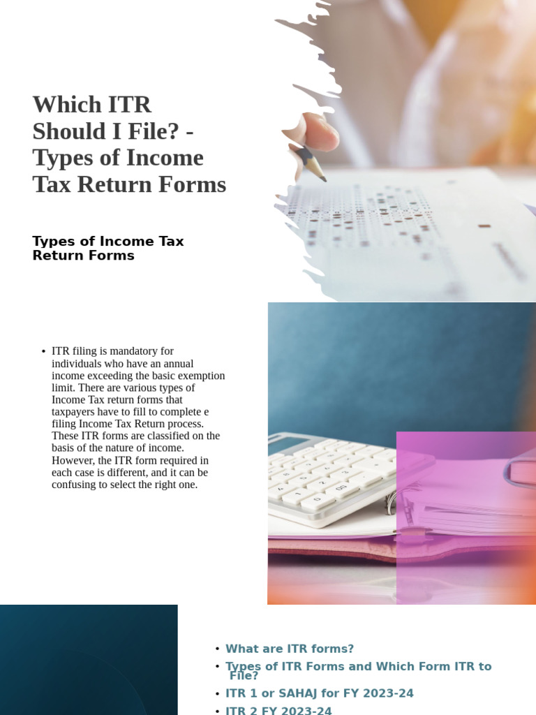 Types of Forms | PDF | Taxes | Tax Deduction