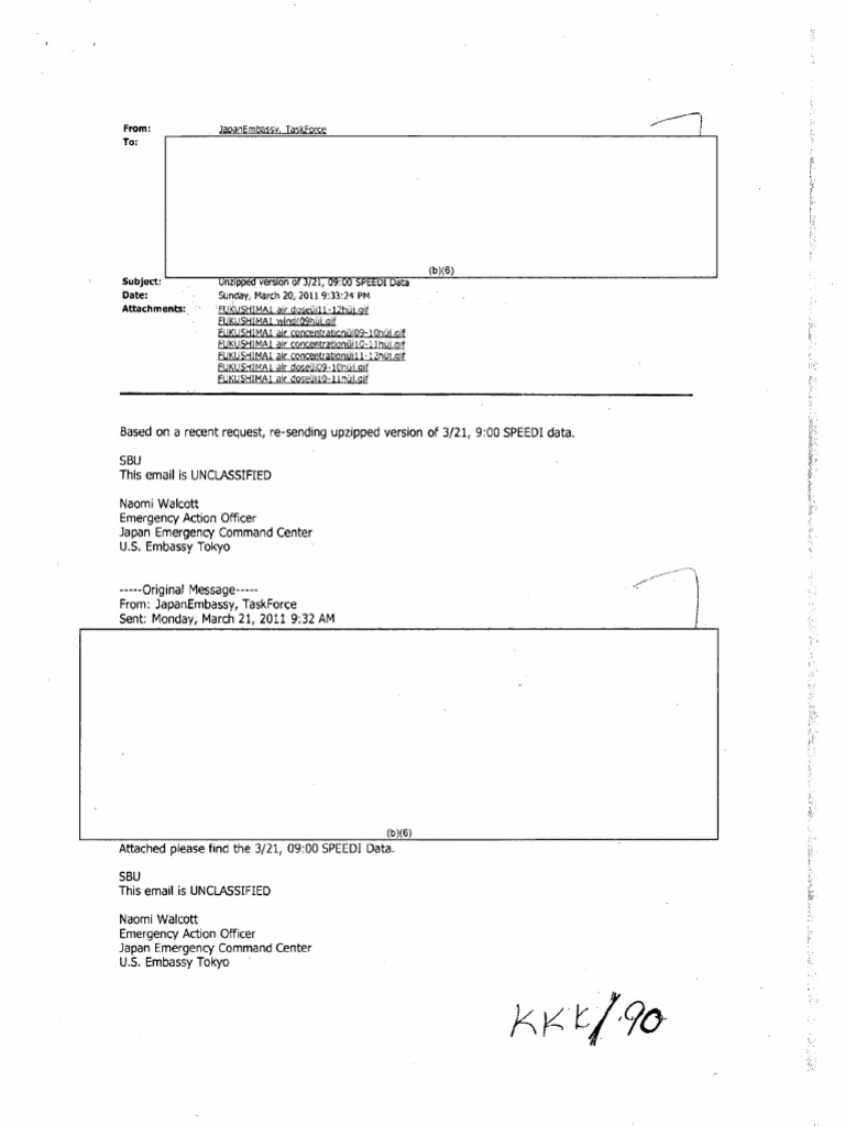 SPEEDI Data Analysis - March 21, 2011 | PDF
