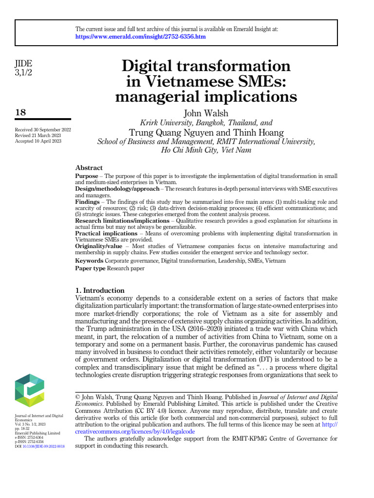 10 1108 - Jide 09 2022 0018 | PDF | Small And Medium Sized Enterprises | Economies