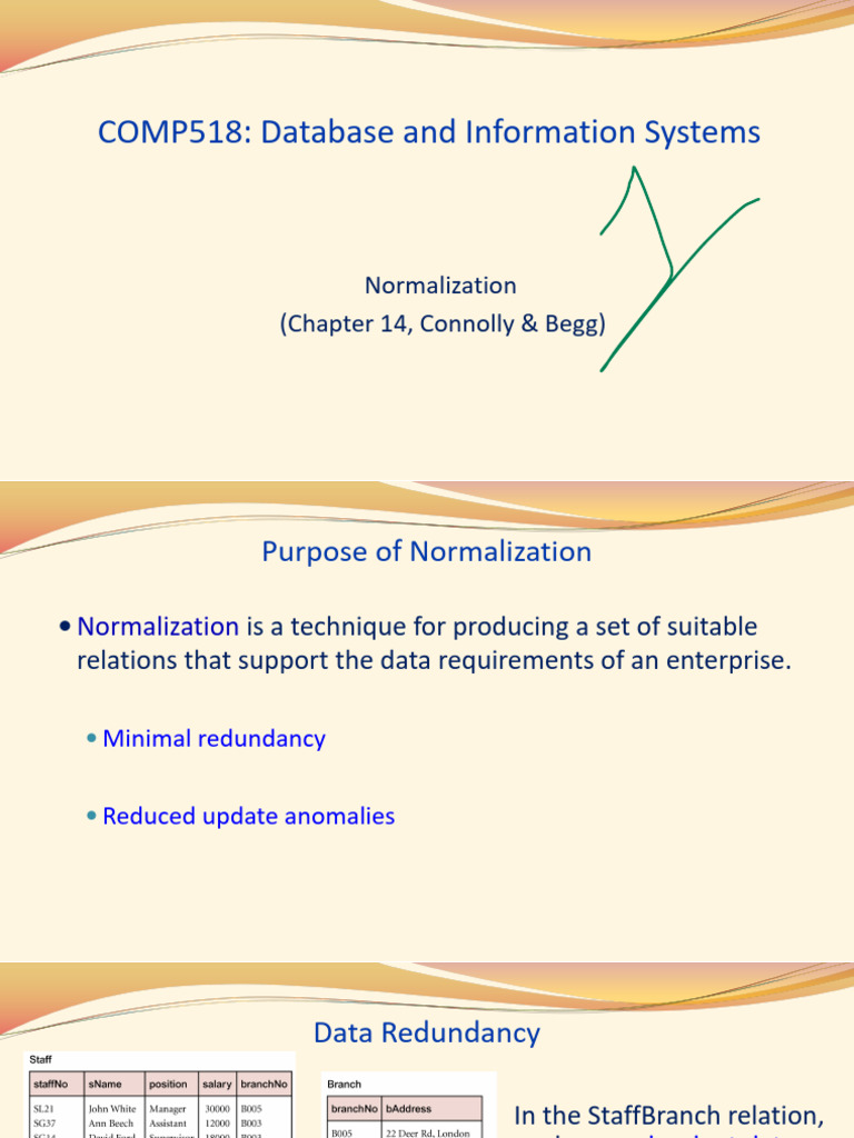 07.DIS Normalization | PDF | Computer Data | Data Model