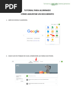 Tutorial - Subir Tareas A Classroom | PDF