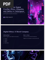 Ethics in Digital Communication | PDF | Communication | Privacy