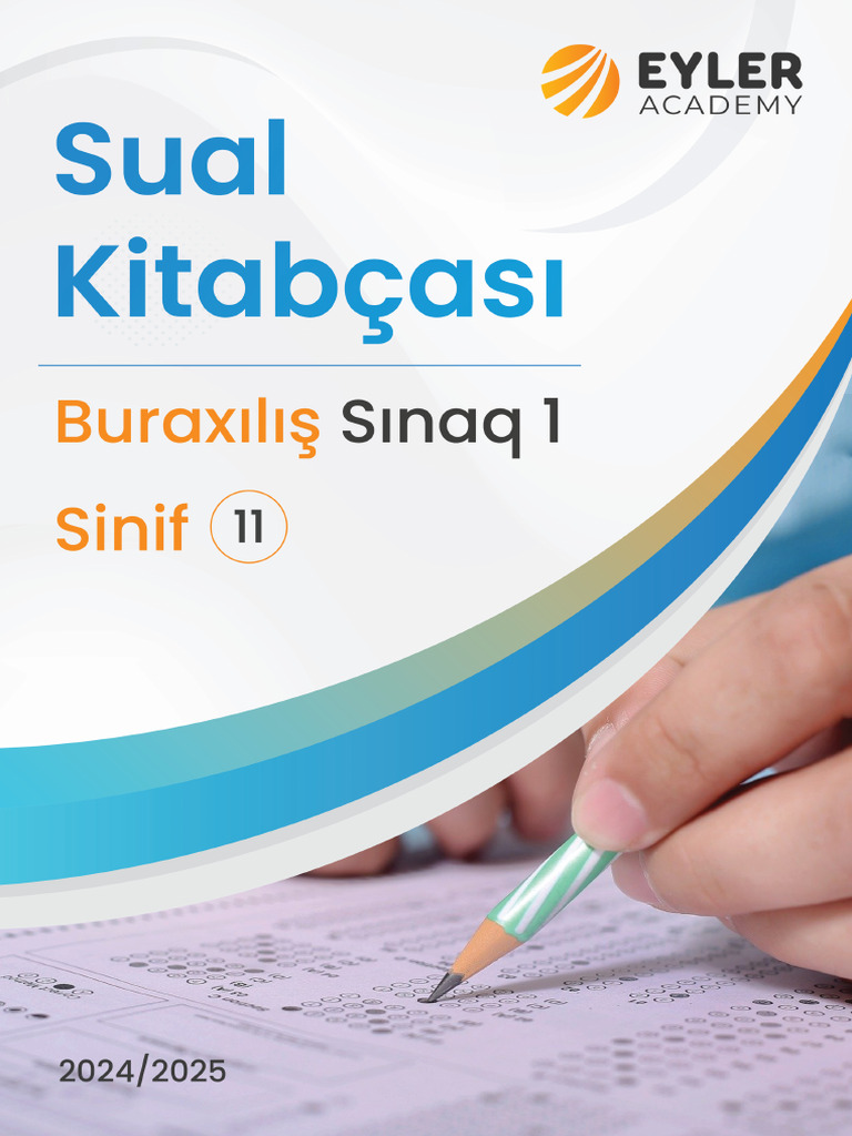Eyler Academy Buraxılış Sınaq 1 (11-Ci Sinif) | PDF