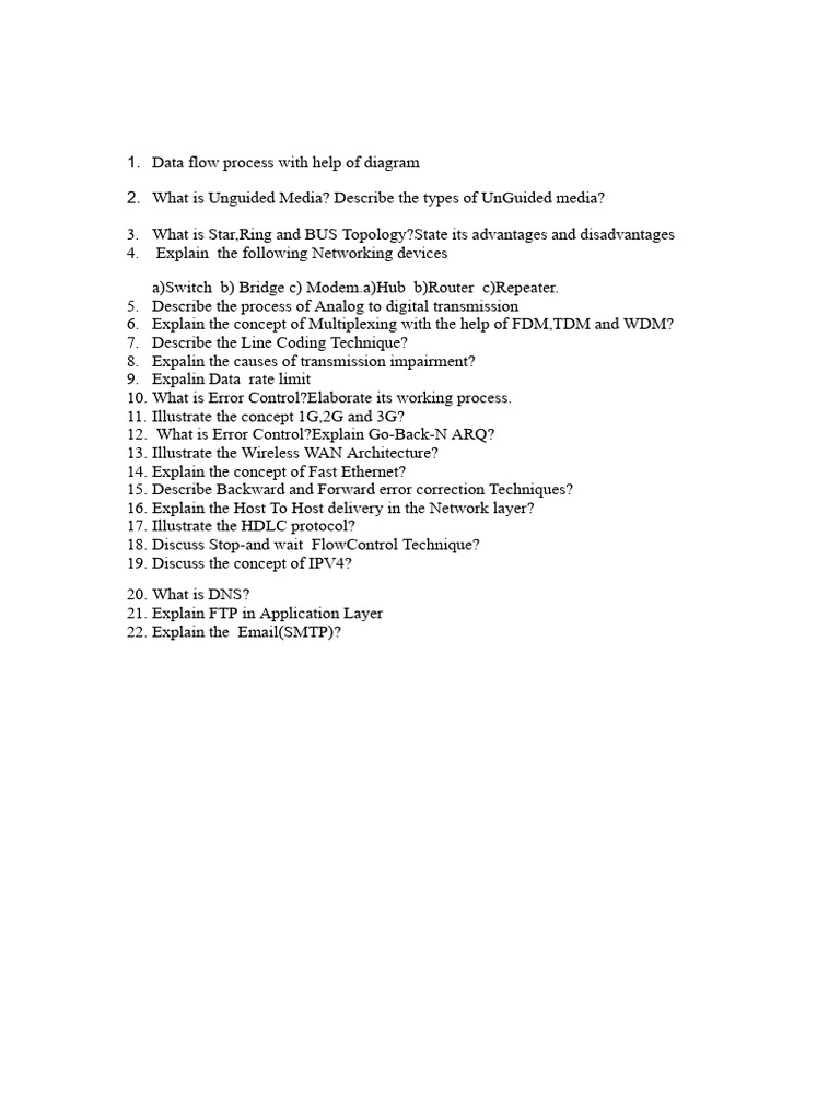 Practice Questions | PDF