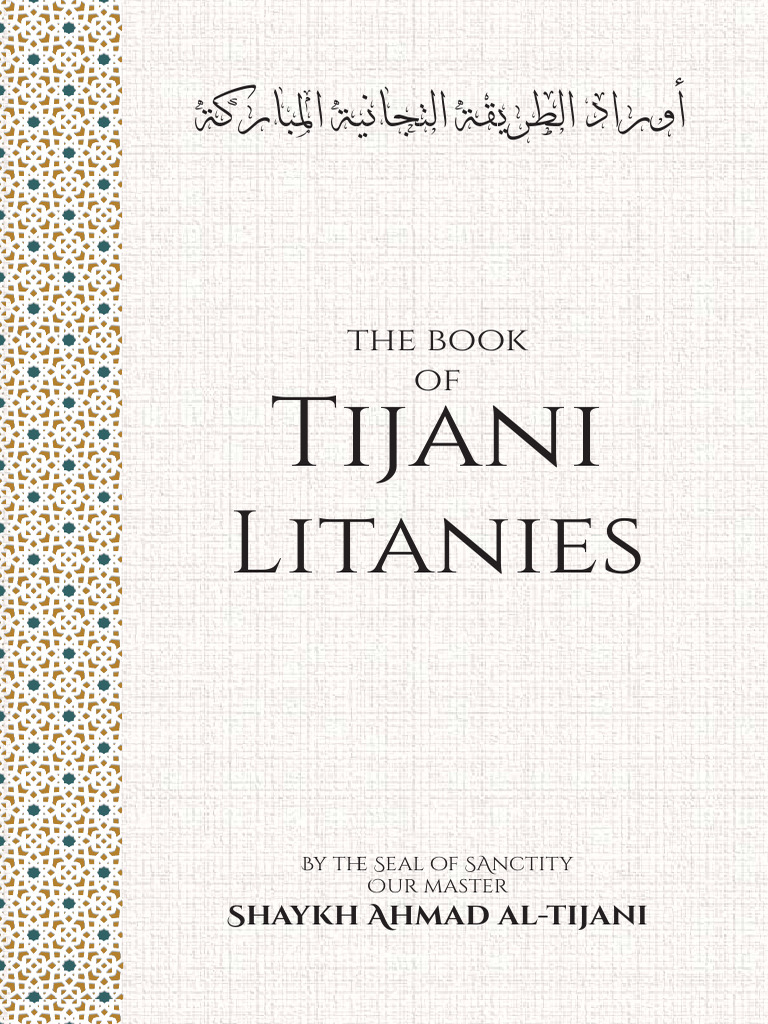 Tijani Litanies: Obligatory and Optional | PDF | Semitic Words And Phrases