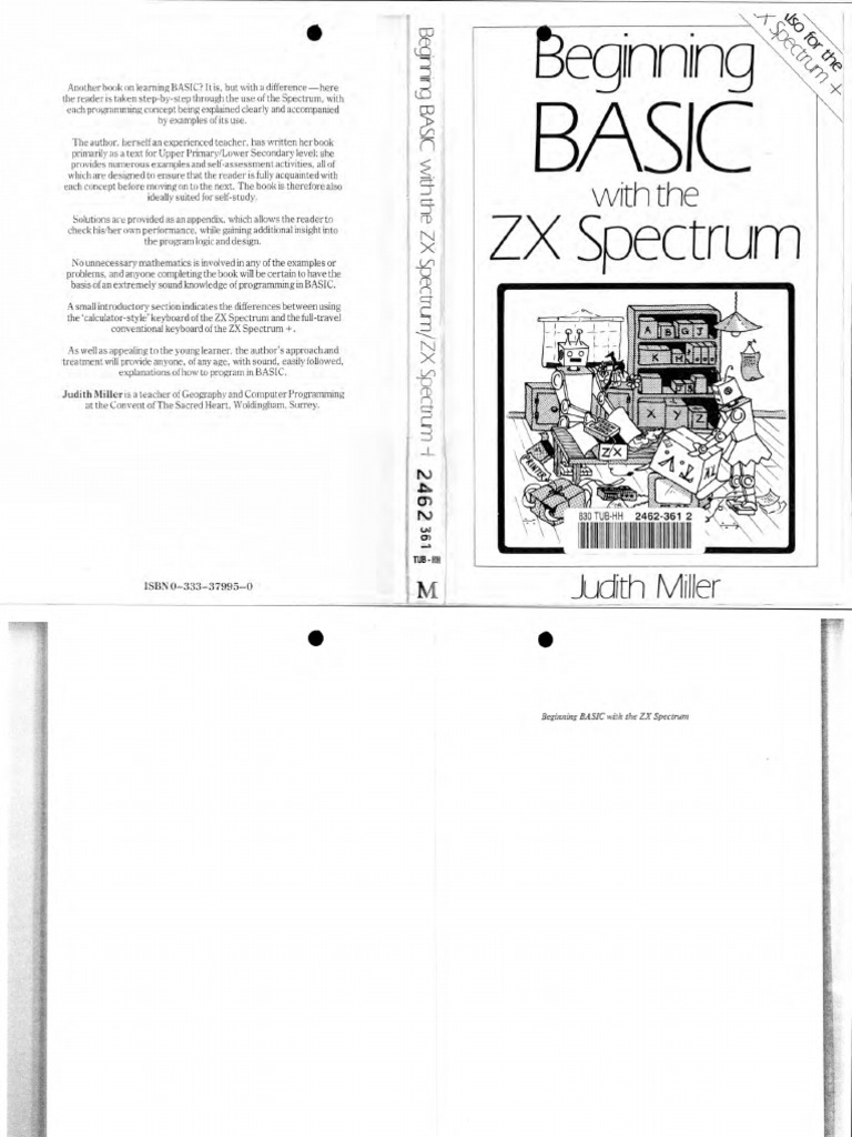 Beginning Basic With The ZX Spectrum | PDF | Computer Keyboard | Input ...