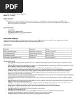 TransCelerate CV Template Guidance | PDF | Clinical Trial | Health Care