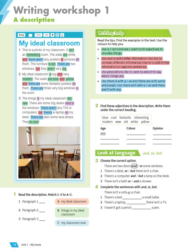 Level 1 - Writing Workshops | PDF | Classroom | Hamburgers