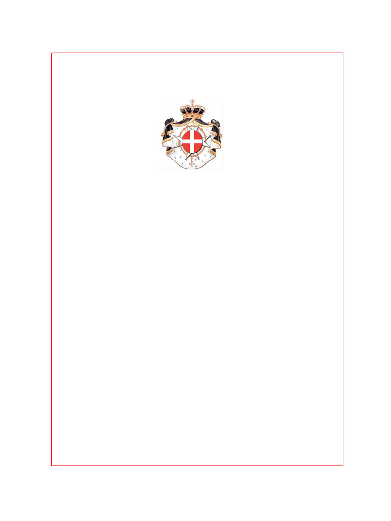 Order-of-Malta-Constitutional-Charter-and-Code-2023 | PDF