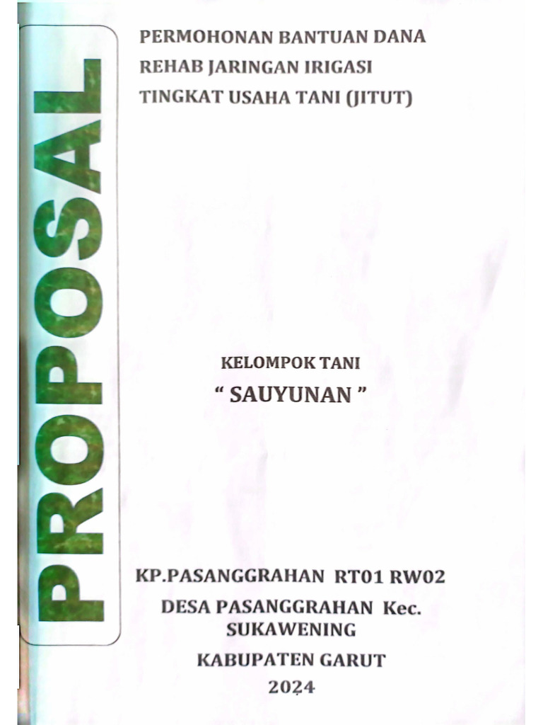 Prop Poktan Sauyunan Ds Pasanggrahan - Jides | PDF