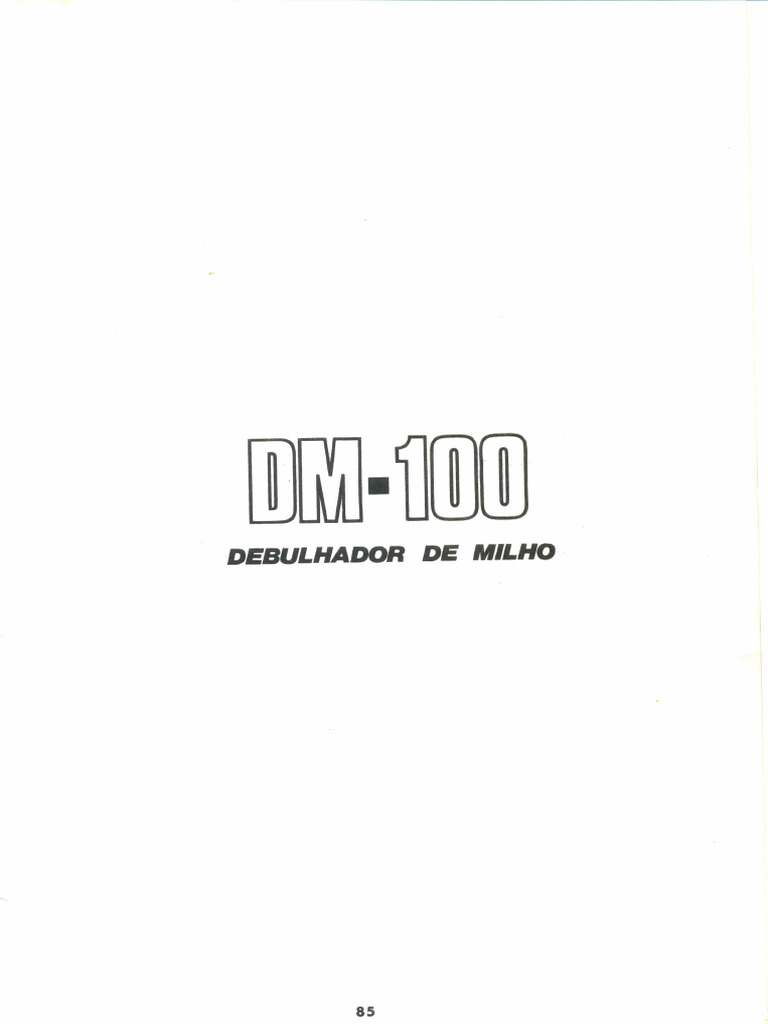 Catalogo DM-100 - 06 - 1982 | PDF