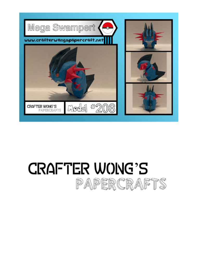 Lined Chibi Mega Swampert | PDF