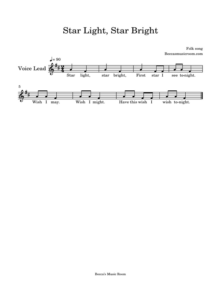 Star Light, Star Bright | PDF