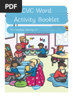 CVC Word Activity Booklet Ver 2 | PDF
