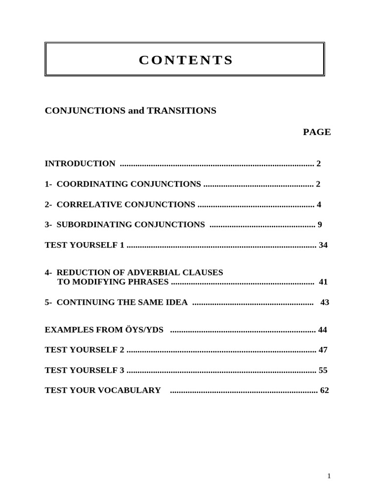 12 Conjunctions&transitions | PDF